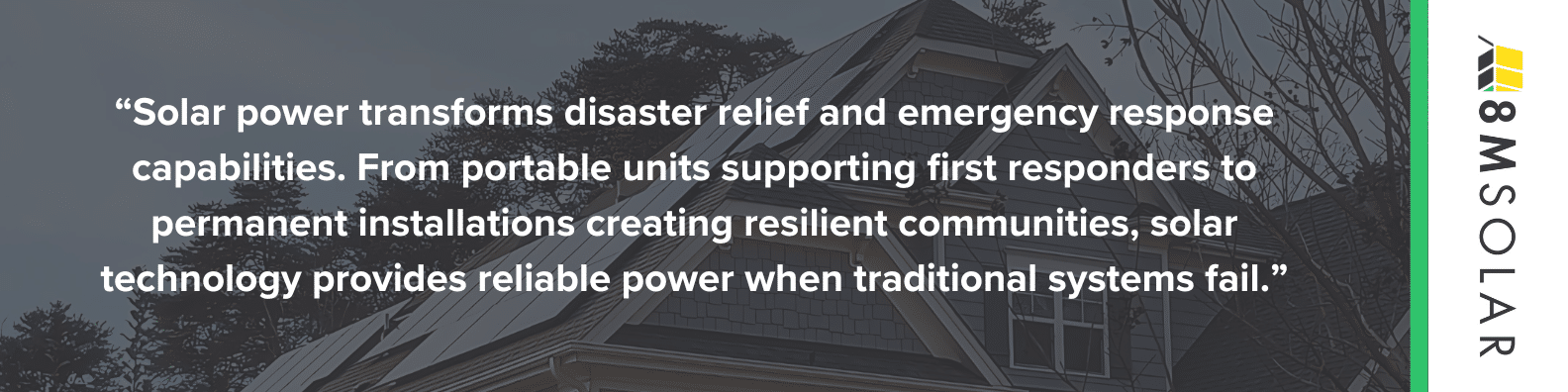 Solar Energy in Disaster Relief, Portable Power and Crisis Response ...